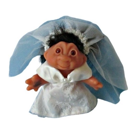 Vintage | Toys | Vintage Troll Bride Doll Original Tt 20 5 Tall | Poshmark